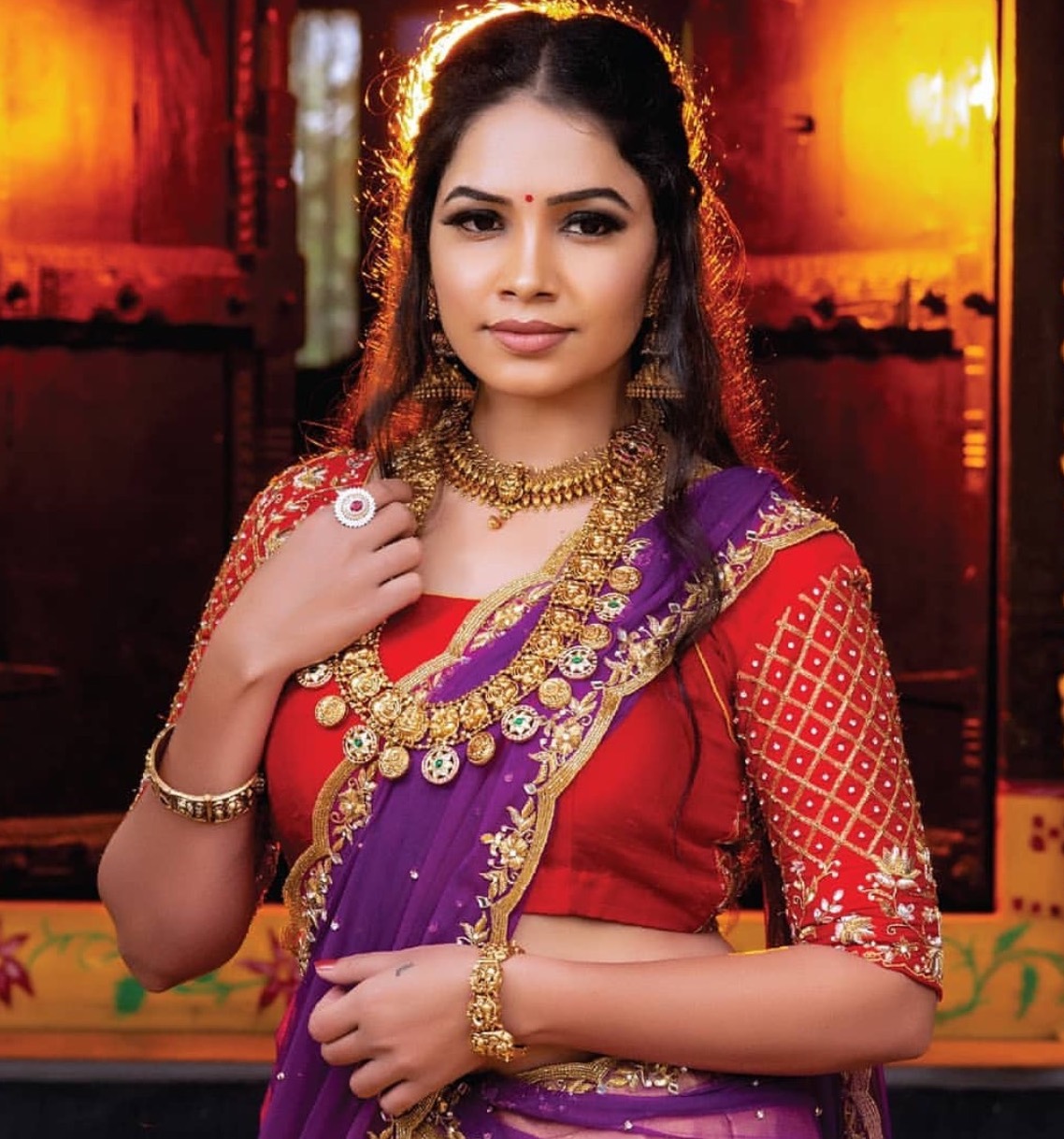 Peacock Bottu Mala by Pavan Mor Jewellers - Jewellery Designs