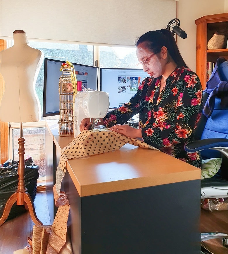 How I Made Miu Miu-inspired Patchwork Dress from scratch - For Urban ...