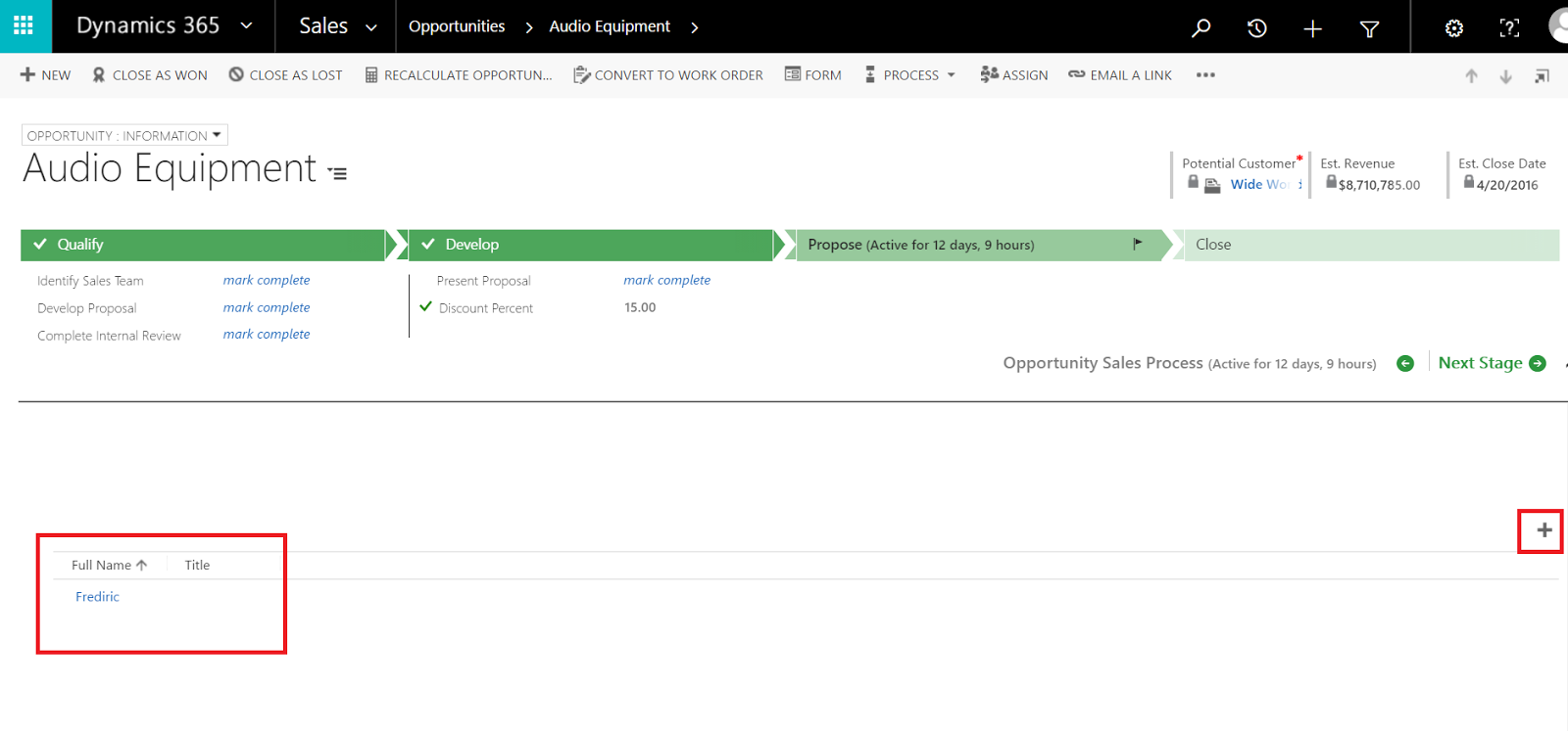 Dynamics 365/CRM - Access and Owner Teams