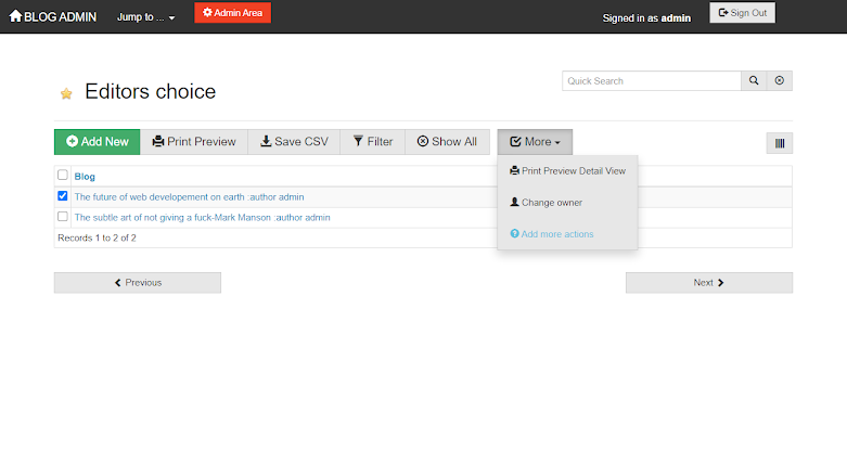 Simple Responsive Blog site Project | Free Source Code in php mysql