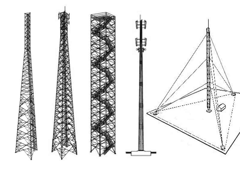Desain Tower Telekomunikasi Menara - tower komunikasi radio tv menara ...