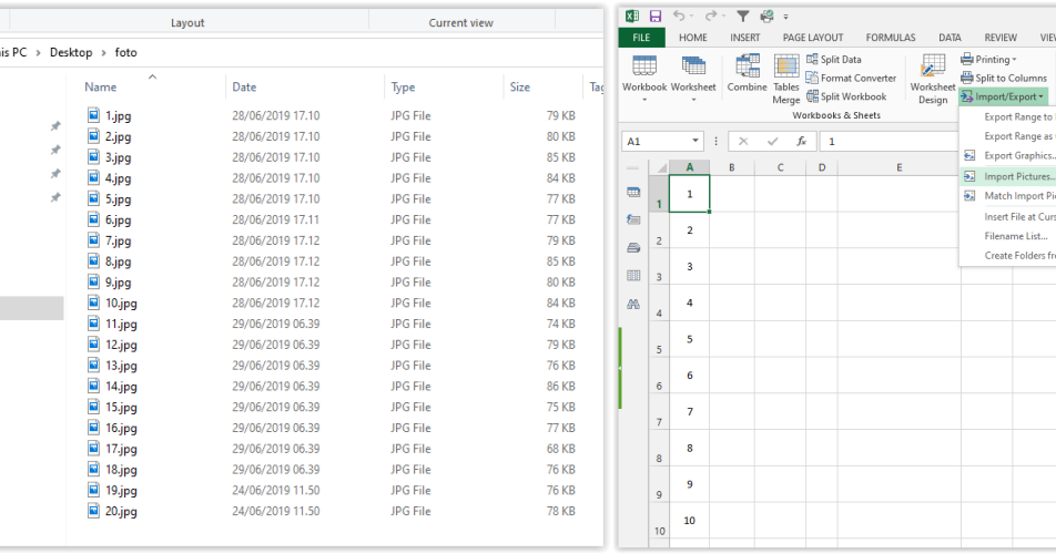 Cara Menyisipkan Gambar Ke dalam Excel dengan Plugin Kutools For Excel ...