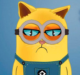 El Blog de los Gatos: Los Minions y los gatos se fusionan!