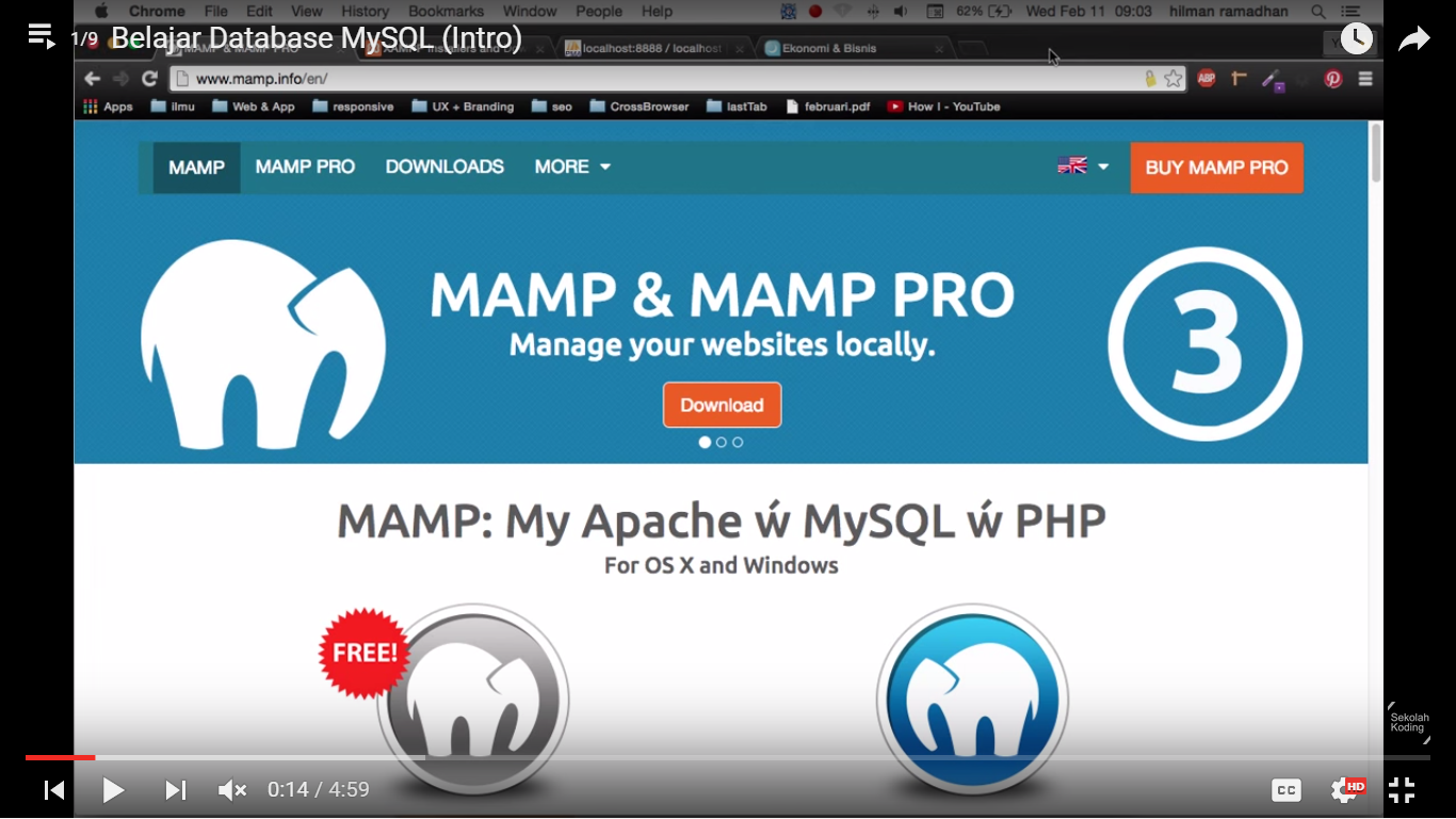 Tutorial 1 Belajar Database Mysql Intro Trik Editor 3883