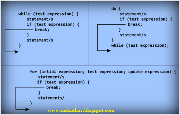 Break Statement In C