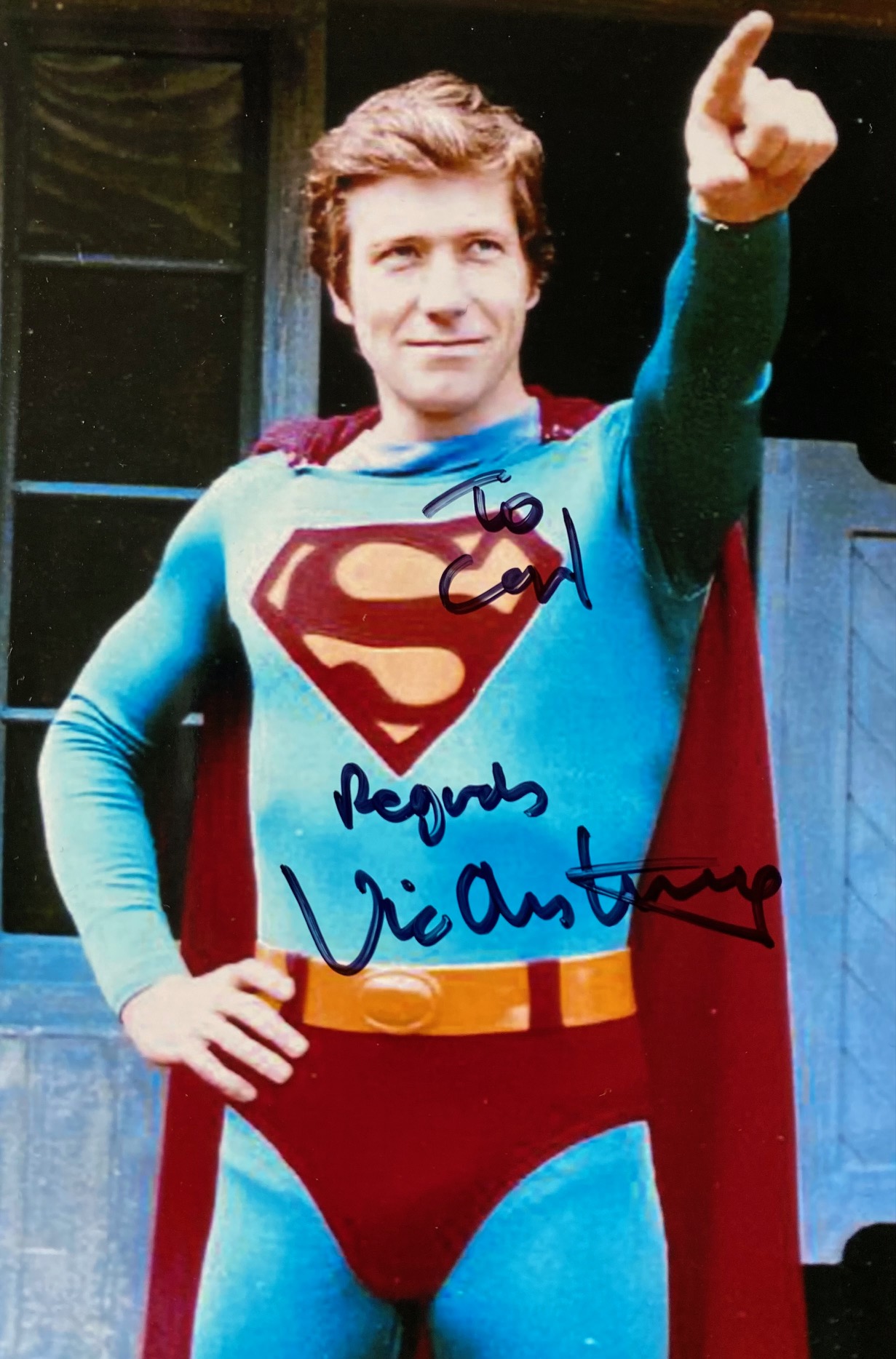Celebrity Signings: Vic Armstrong (Stuntman: Indiana Jones, Superman)