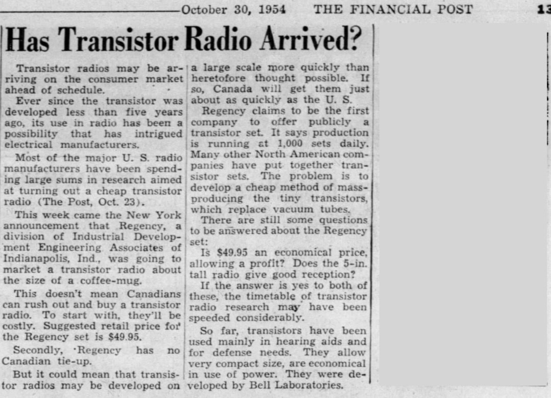 Bits and Bytes OnLine: The evolution of electronic device miniaturization