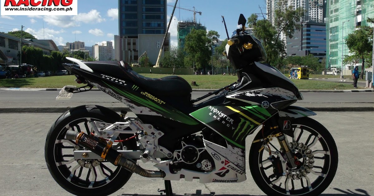 underbone tuner: Monster Energy MotoGP Themed Yamaha Sniper 150MXi from ...