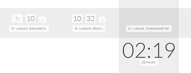 Timer, chronomètre en ligne - Outils numériques et handicap (mais pas ...