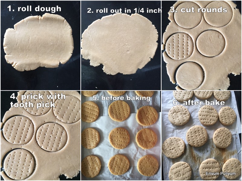 Erivum Puliyum: Arrowroot Biscuits(Homemade) | Marie Biscuits ~ Step by ...