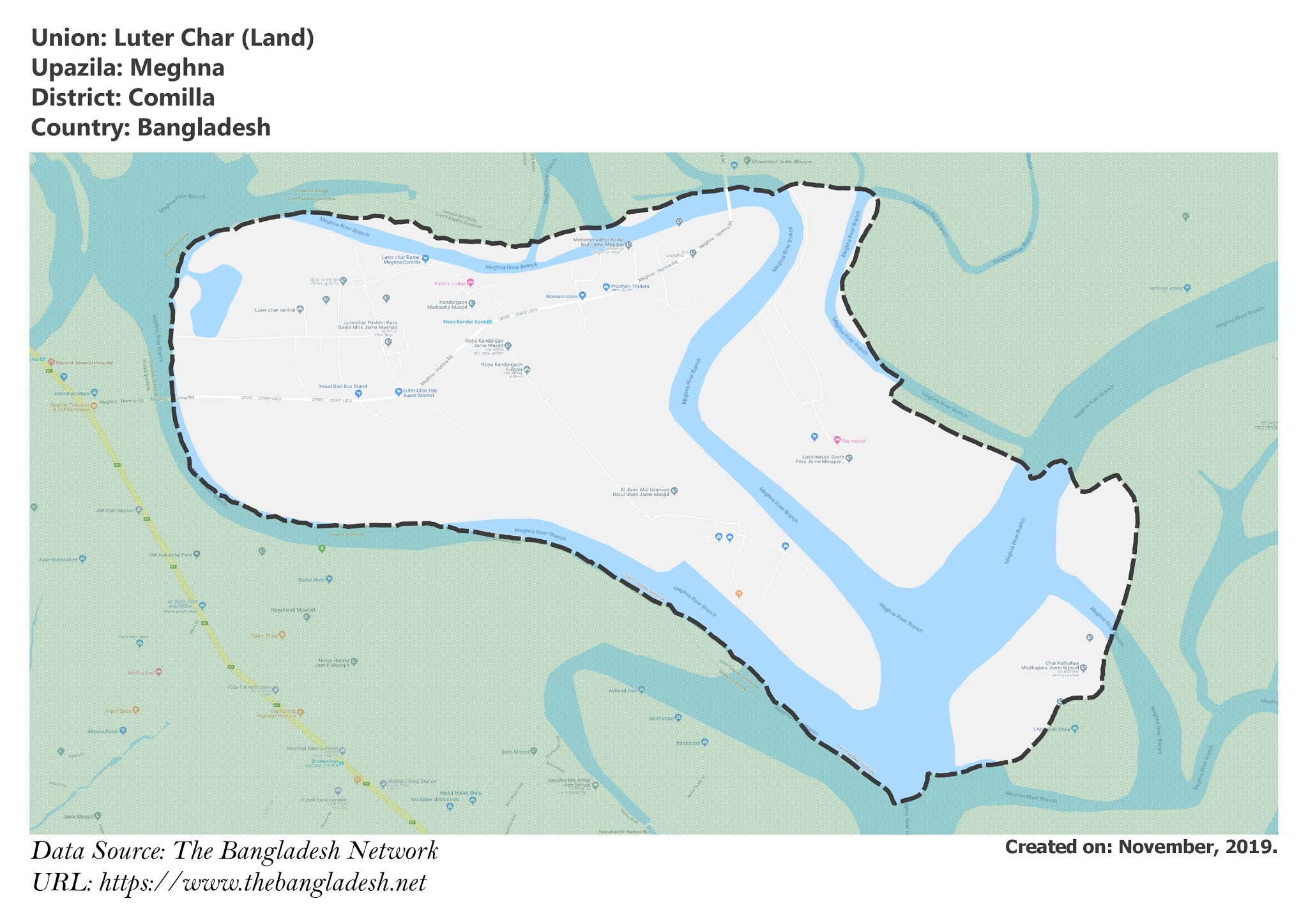 Luter Char Union, Comilla