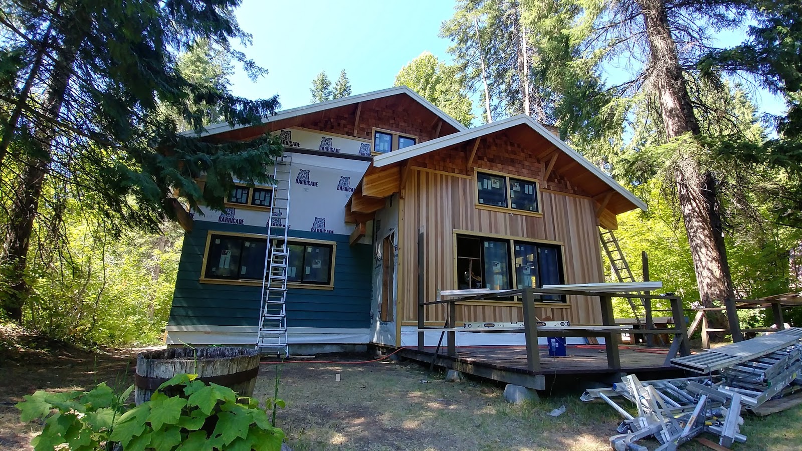 CCM Architecture : : Construction: River side wall complete.