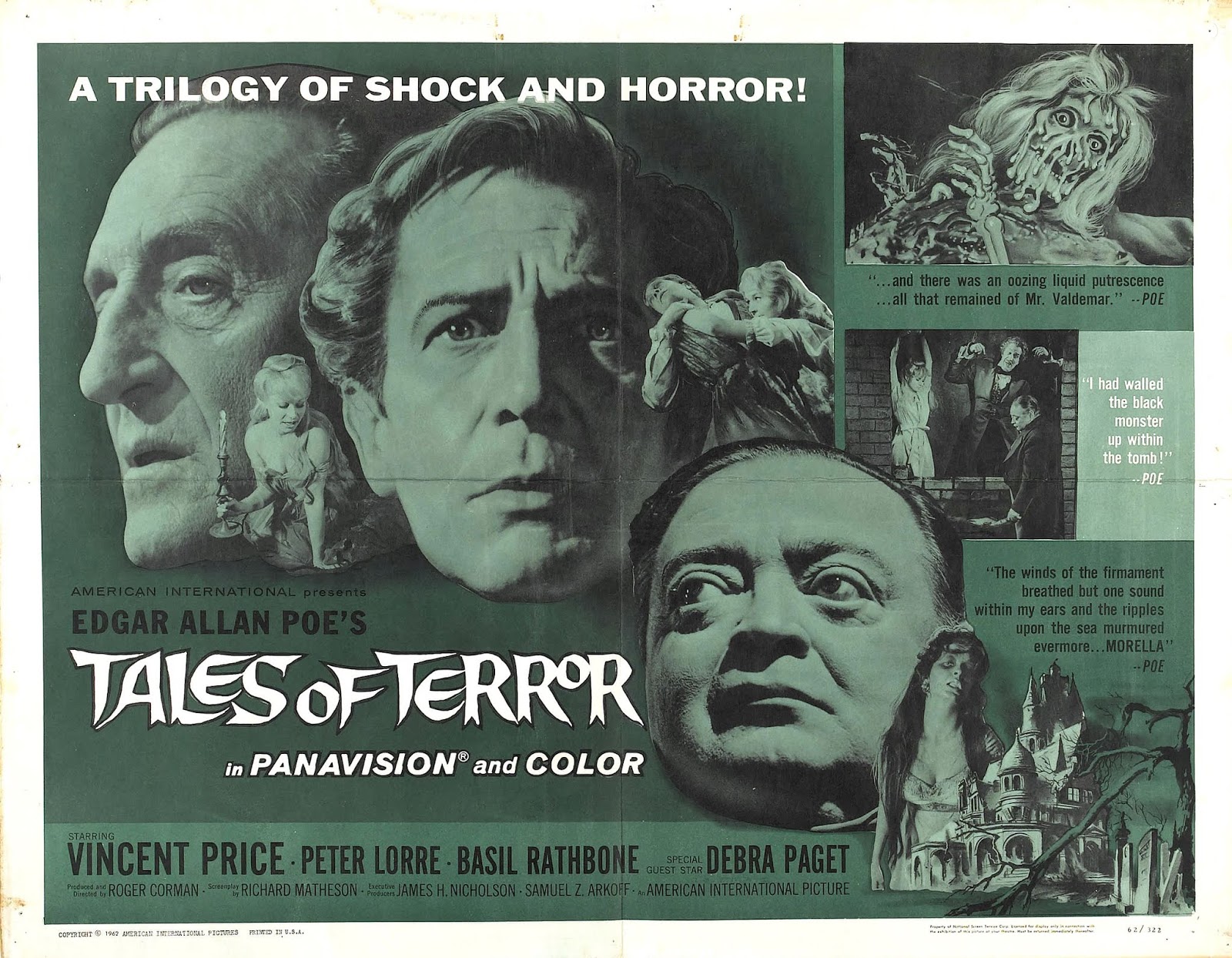 Cinema Clássico Terror: MURALHAS DO PAVOR (1962) - MEMÓRIA MAGAZINE