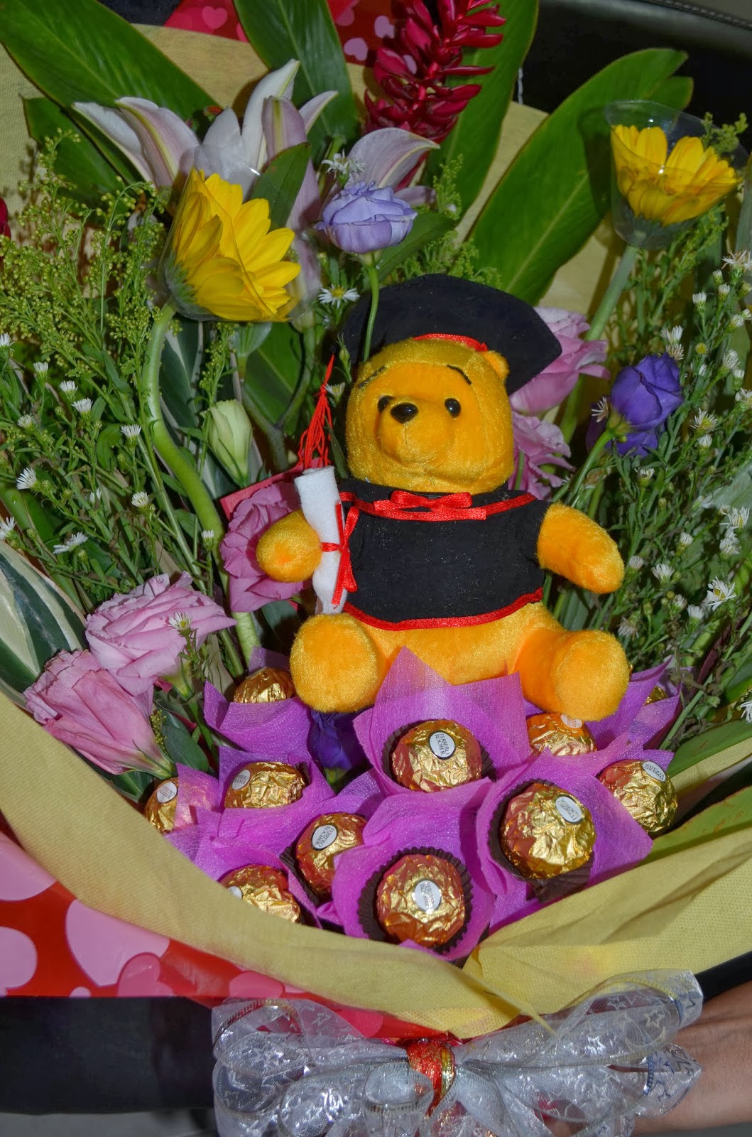 from my garden: Bunga Konvo ( How to make a Flower Bouquet For a ...