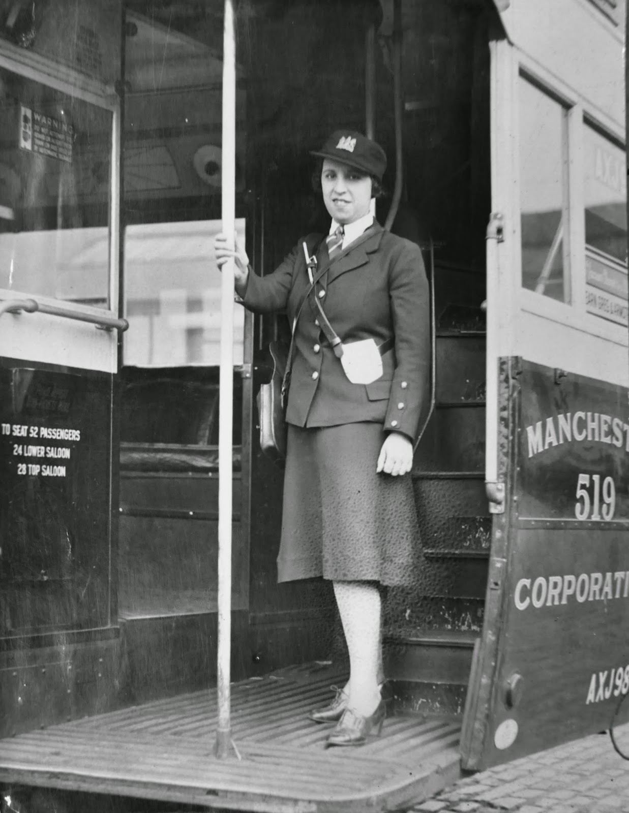the bus stops here: Concerning Conductresses