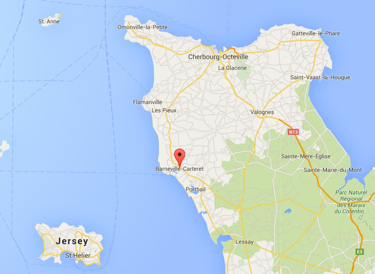 La Marcophilie Navale Envelopmer: Sémaphore de Carteret Raz Blanchard ...