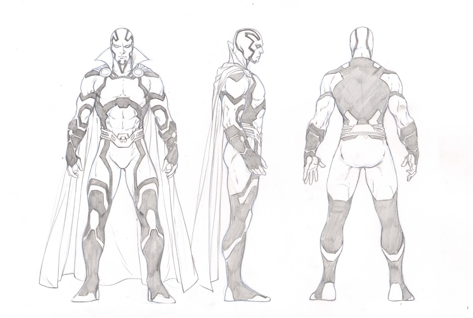 The Dork Review: DC Icon Action Figure Model Sheets by Ivan Reis