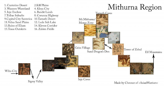 Gremio Inmortals-Iruna Online Español: Algunos Mapas de Iruna