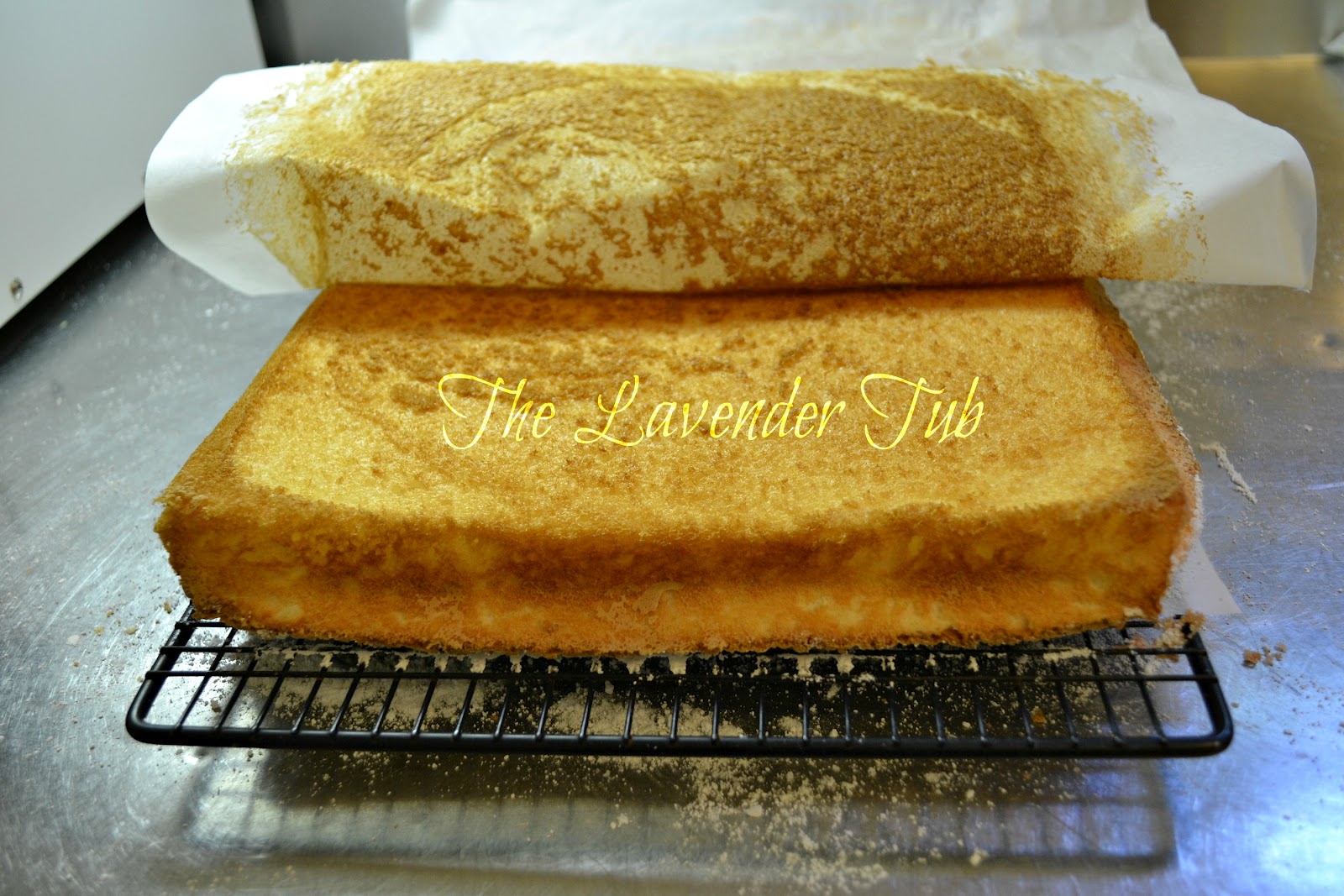 The Lavender Tub: Luscious Lemon Angel Roll