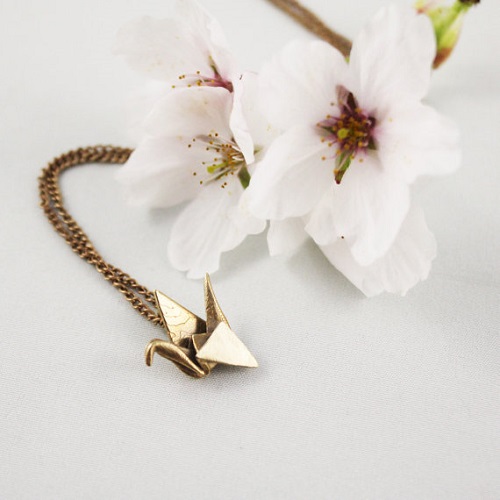 Metal Origami Jewelry by FoldItCreations / The Beading Gem