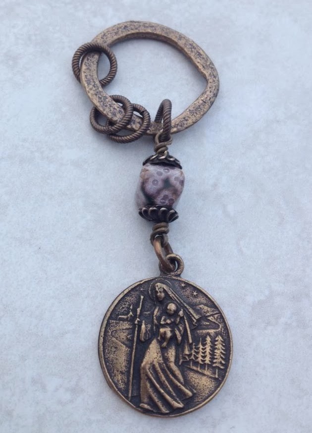 All Beautiful Catholic Beads: KEY RINGS