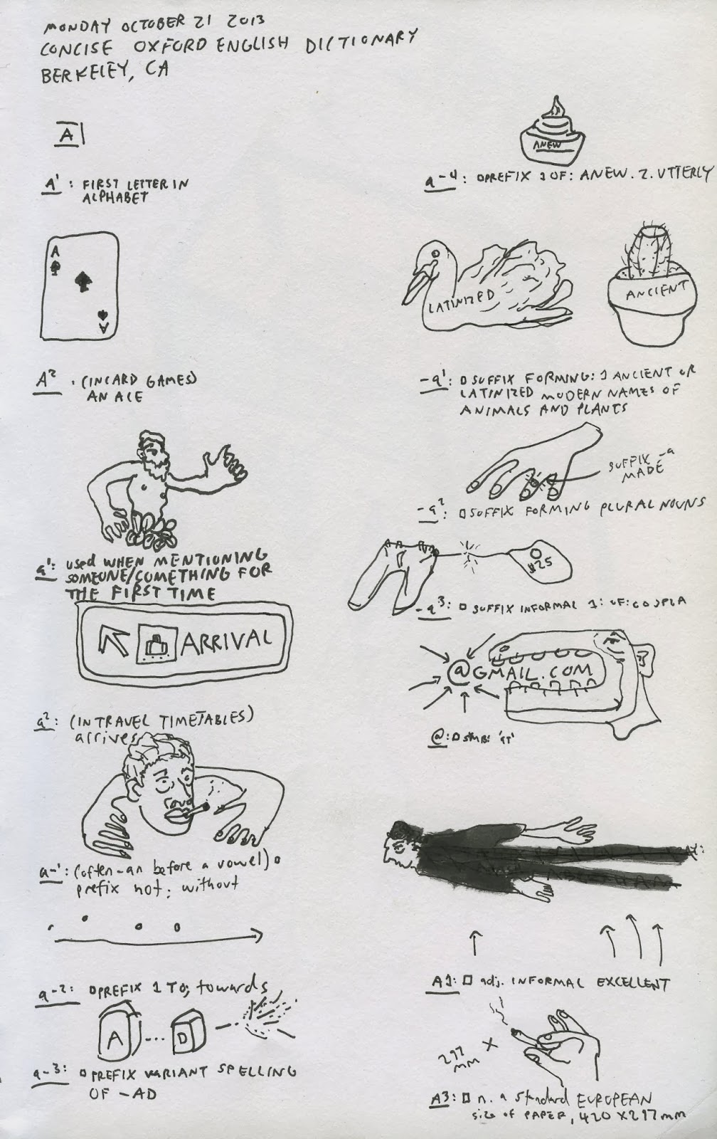 Illustrating the O.E.D.