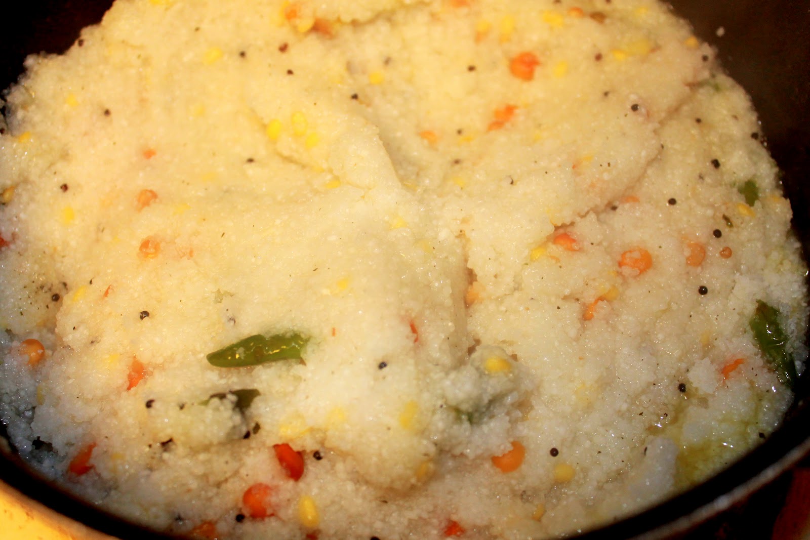 uppu pindi ( rice rava kichidi)