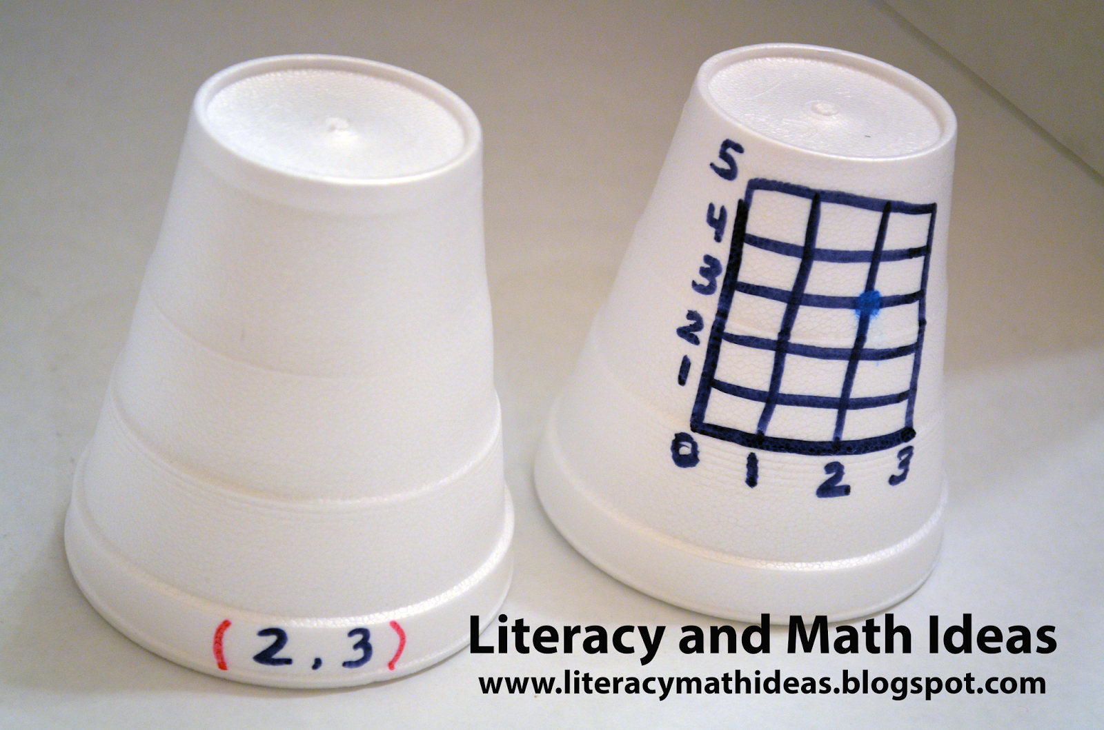 Literacy & Math Ideas: Use Cups to Teach Math