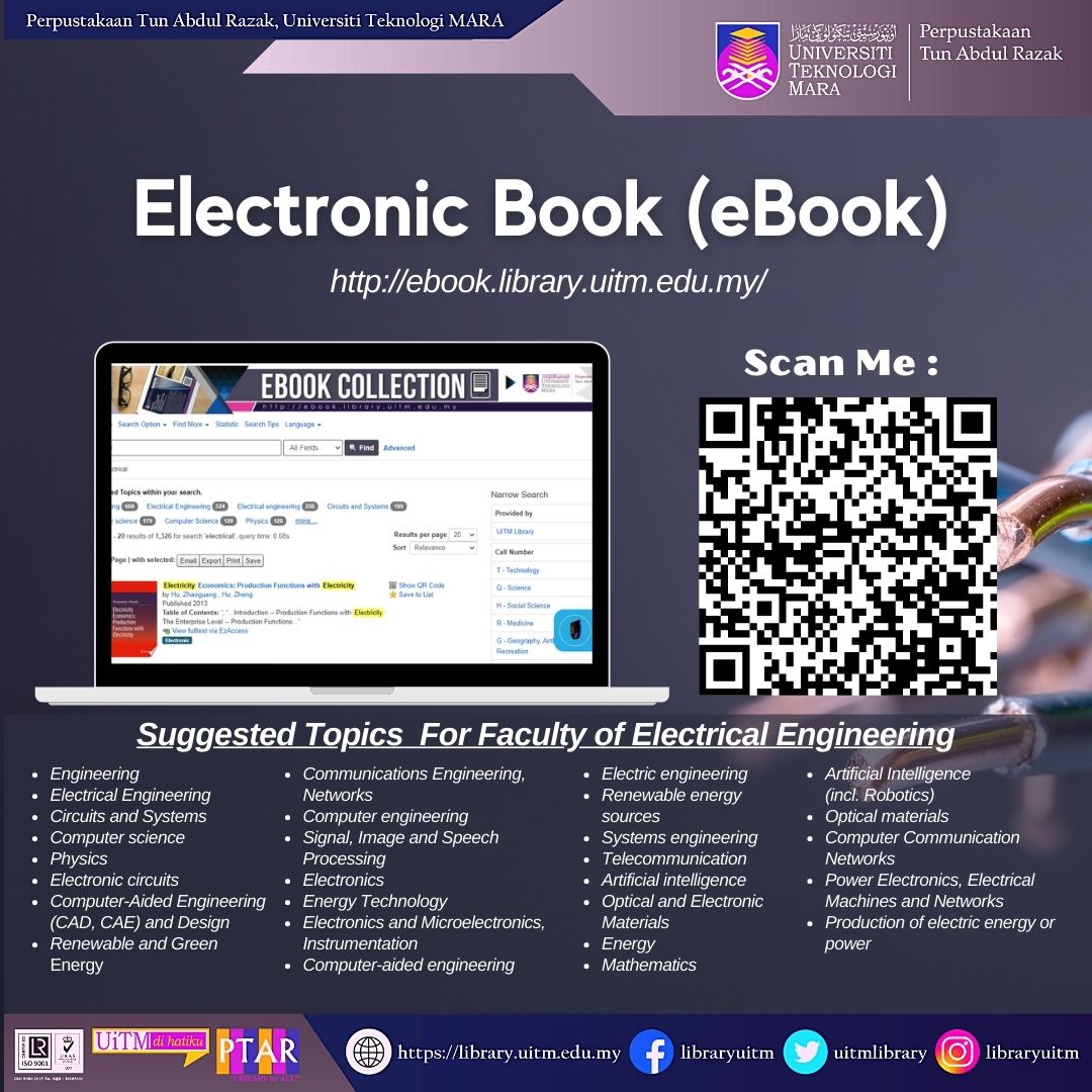 Discover our eResources Electrical Engineering eBooks - Perpustakaan UiTM