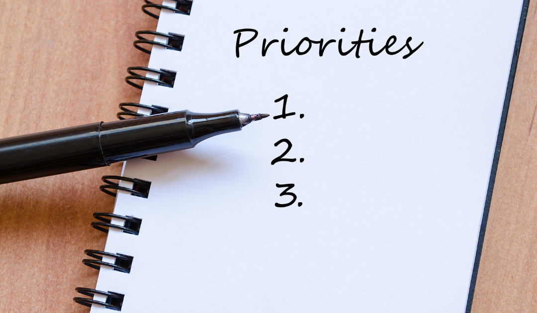 Mysses Lafunky's Faith Blog: Learn How to Set Your Daily Priorities