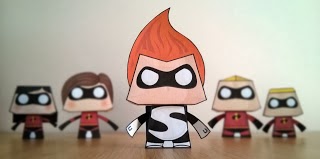 Paper Minions - The Incredibles Papercraft | Papercraft Paradise ...