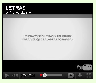 Escribe Léxico: Proyecto Letras