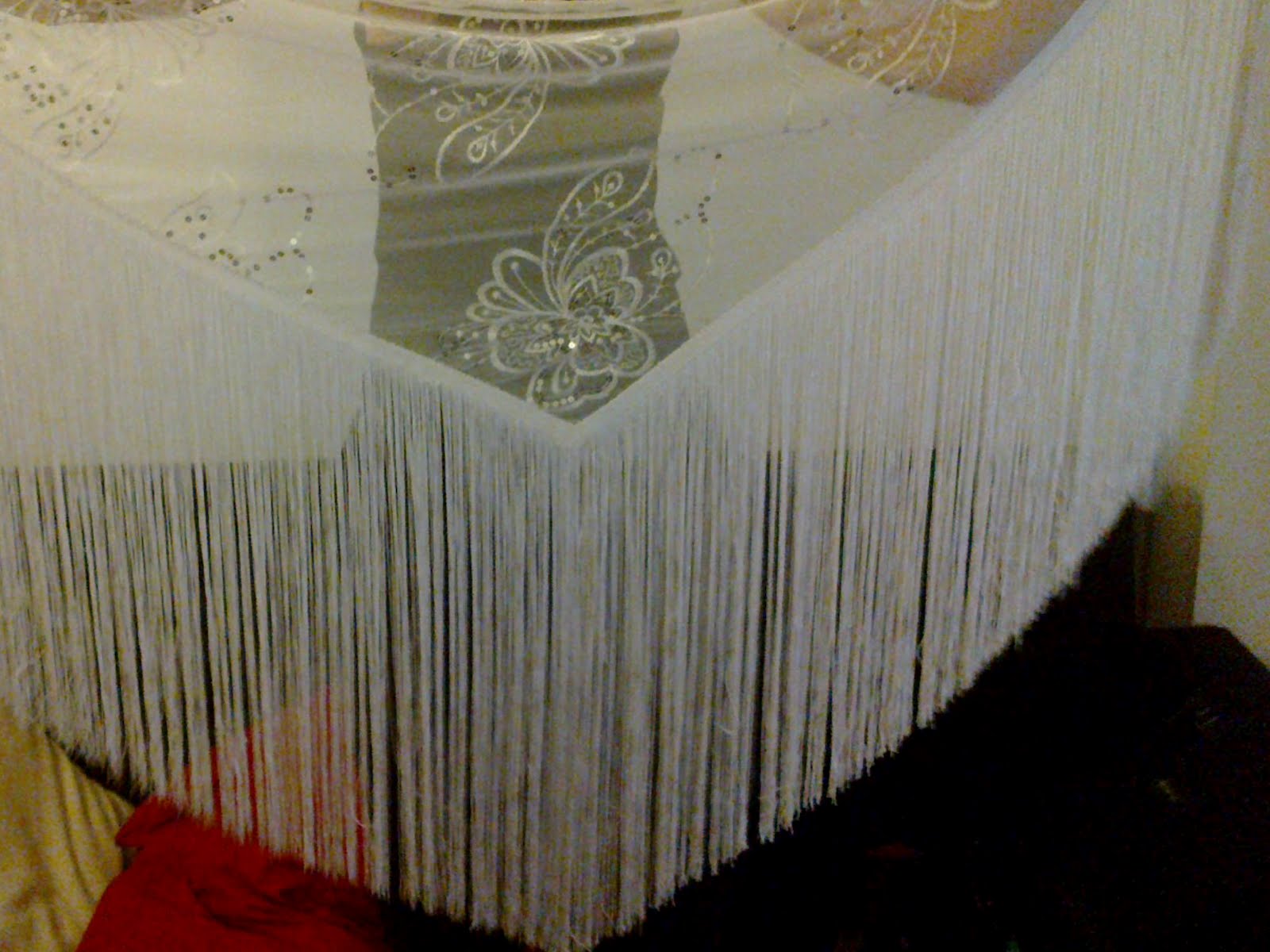 Fado Rodrigues - Xailes: Xaile de Fado branco