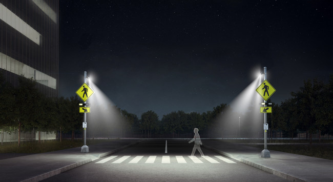 TAPCO Releases New SafeWalk Crosswalk Illuminator - LED news