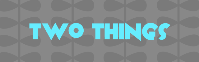 Carrie Donovan blogs about art + design: Two Things: Artistic Menus