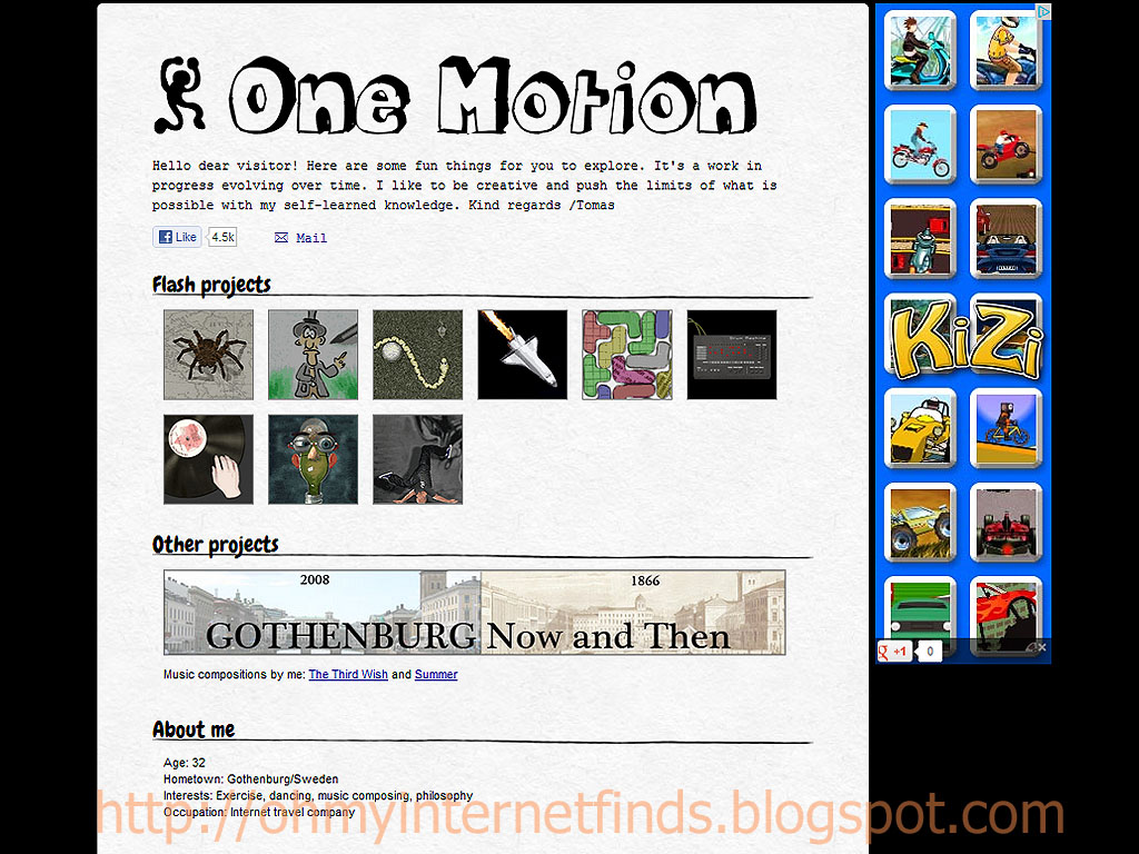 One Motion by Tomas Eriksson | Oh My! Internet Finds