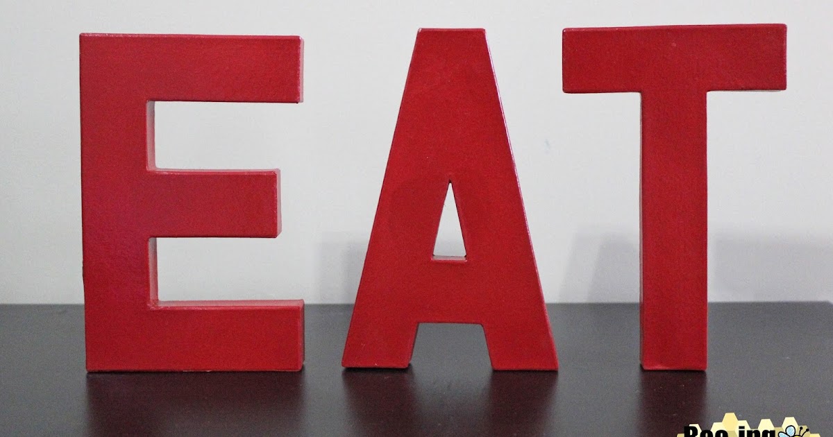 Kitchen EAT Wall Decor