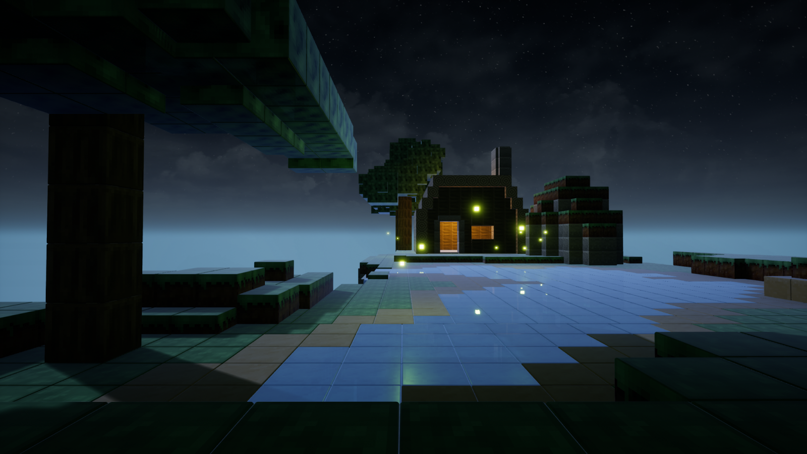 Bryan Colvin FIEA: 3D Week 02 (Minecraft-ish Level)