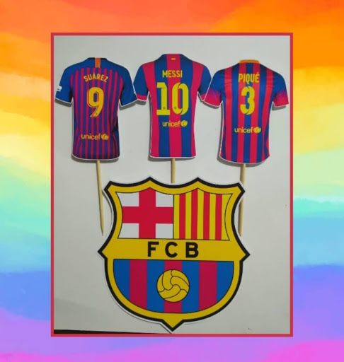 Topper Fútbol Barcelona - Mis Toppers Tus Toppers