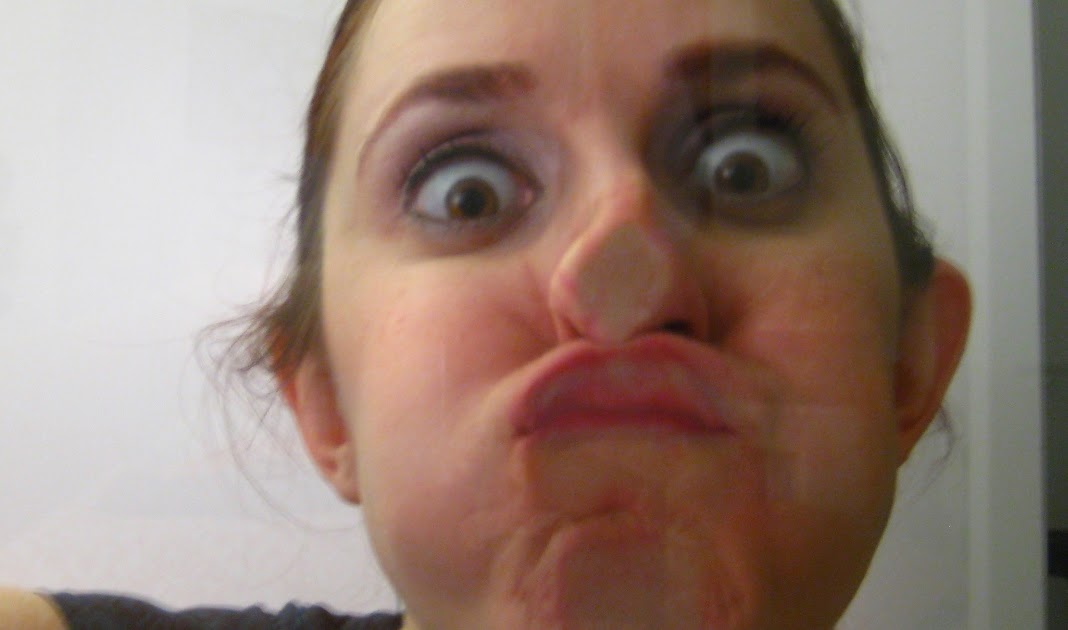 Face Time With Sharon: Face #220 Squished Face Week "Pre-Mouth Explosion"