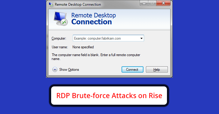 RDP Brute-force Attacks on Rise Since Organizations Remote Working RDP Brute-force Attacks on Rise Since Organizations Remote Working