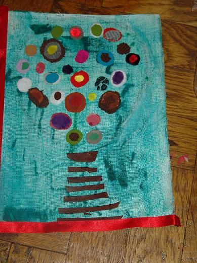 101bricolaje: Tablou din materiale reciclabile