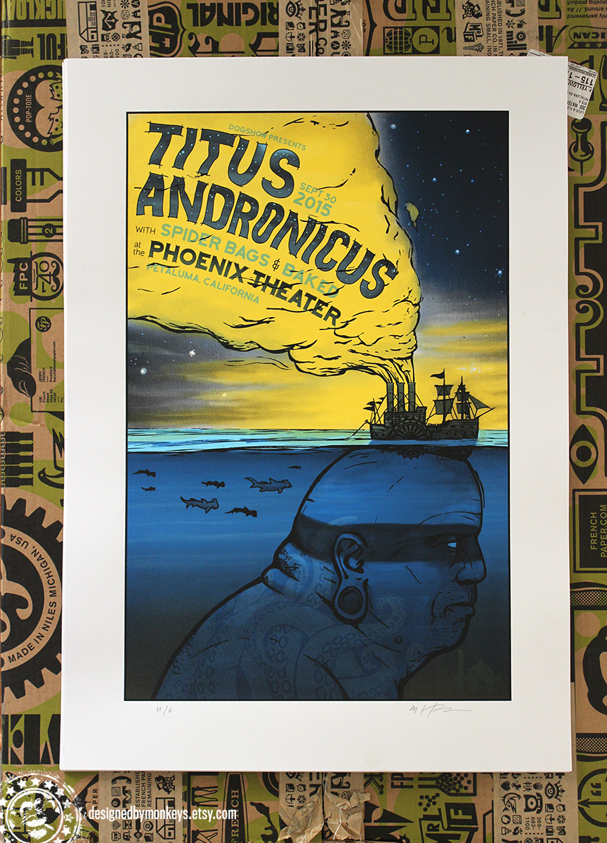 INSIDE THE ROCK POSTER FRAME BLOG: Designed By Monkeys Conor Oberst ...