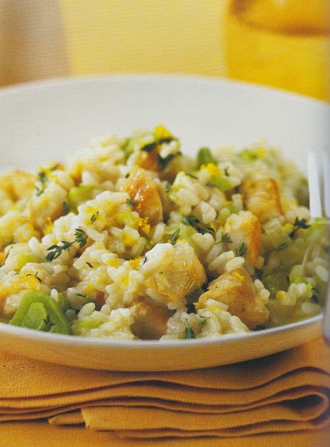 Hanneica's Kitchen: Chicken Lemon and Thyme Risotto