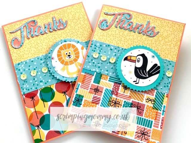 scrimpingmommy: Birthday Bonanza 'whack a stack' 15 cards