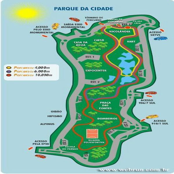 Brasília Na Trilha : PARQUE DA CIDADE