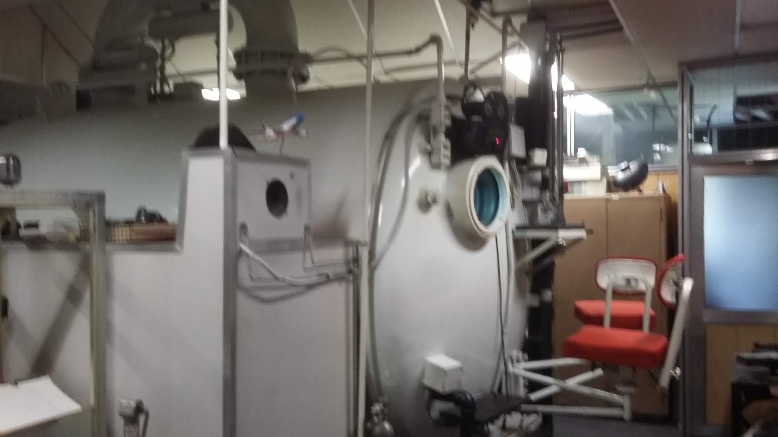 El aventurero errante: CAMARA HIPOBARICA. INMAE