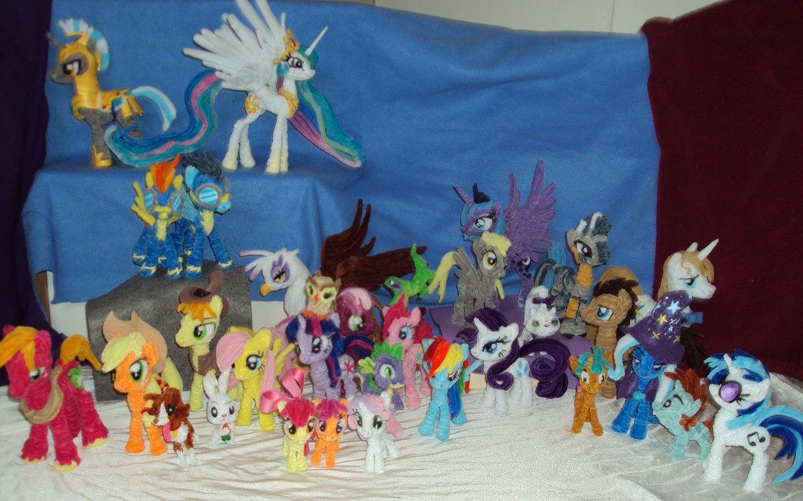 Equestria Daily - MLP Stuff!: More Glorious Pipe Cleaner Ponies!