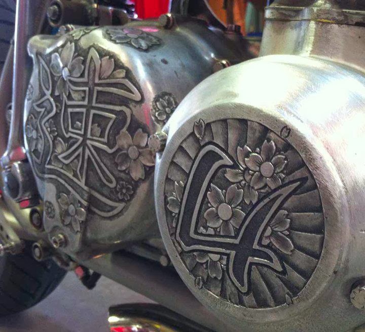 MARCOS CHOPPER: COOL ENGRAVED PARTS