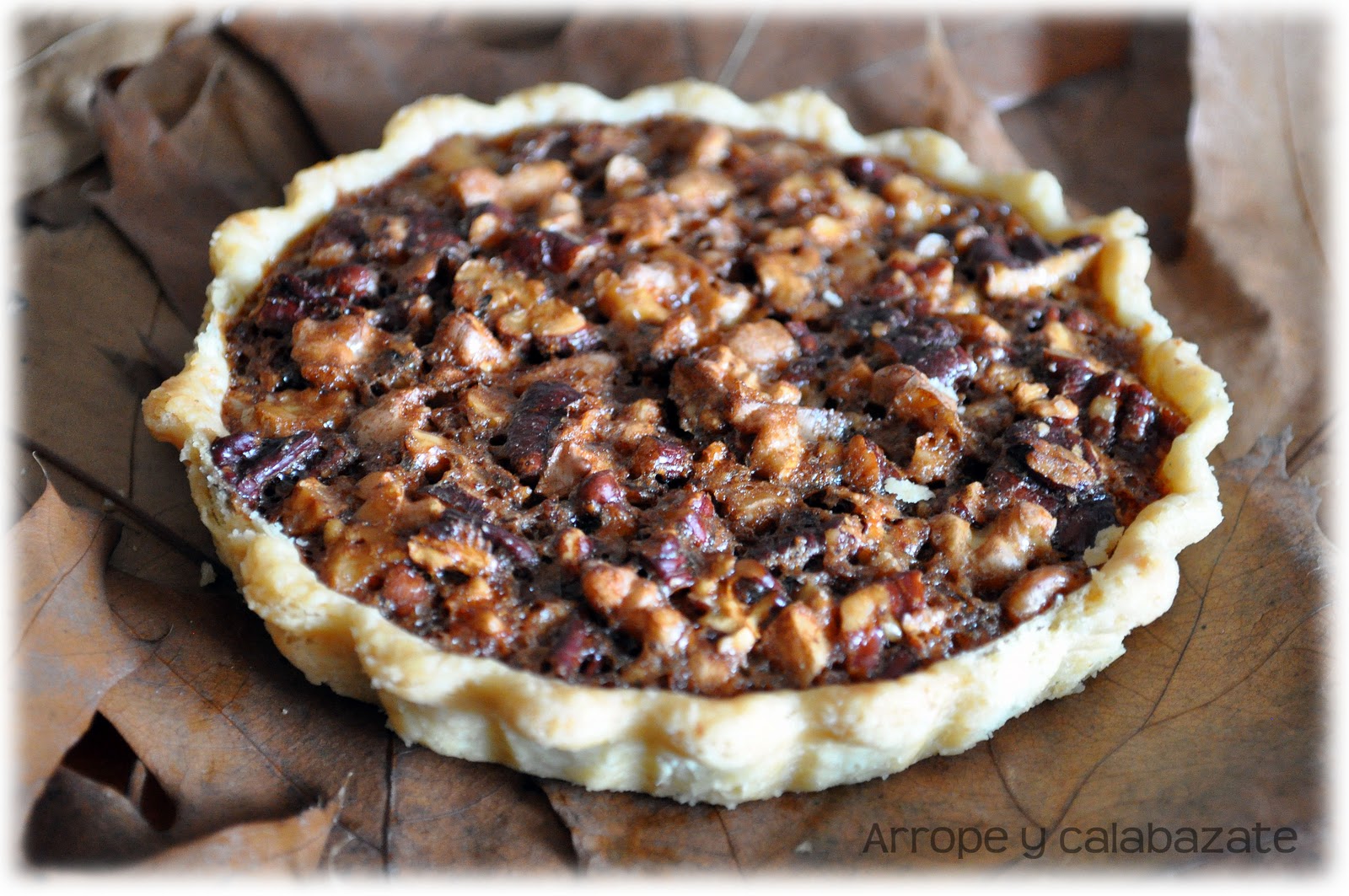 Arrope y calabazate: Maple Nut Tart